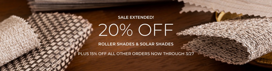 Custom Roller Shades and Blinds | The Shade Store